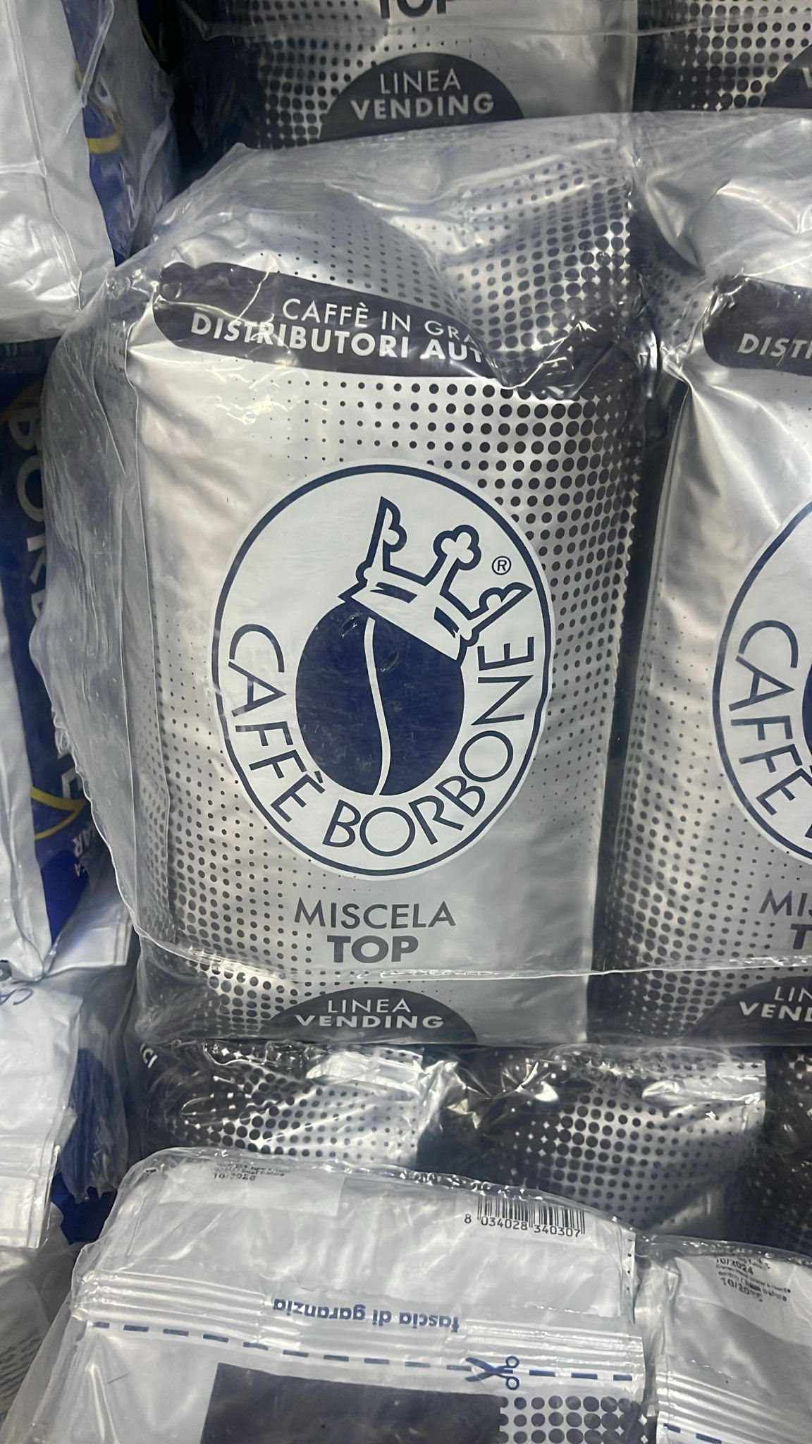 פולי קפה 1 ק''ג BORBONE TOP נאפולי איטליה- אספרסו חזק | BORBONE ITALY ...